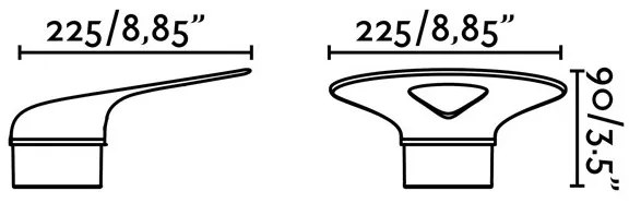FARO 71223 - LED Venkovní nástěnné svítidlo LOTUS LED/18W/230V IP65