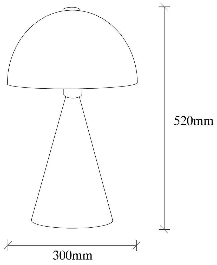 Opviq Stolní lampa Dodo - 5052, Bílá