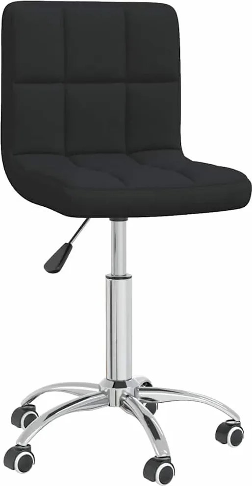 Otočná kancelářská židle černá textil 334319