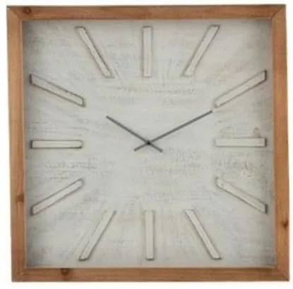 Čtvercové nástěnné hodiny Ygraine - Ø 60*6 cm