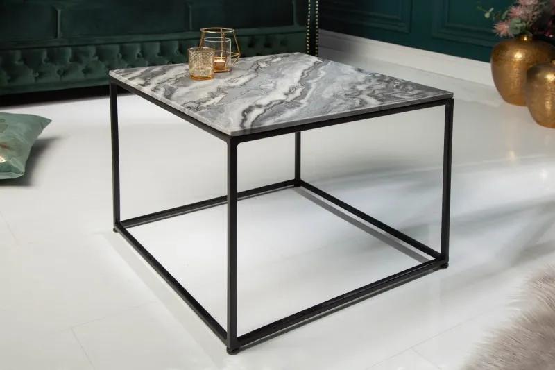 Konferenční stolek Elements 50cm mramorová šedá / 40113