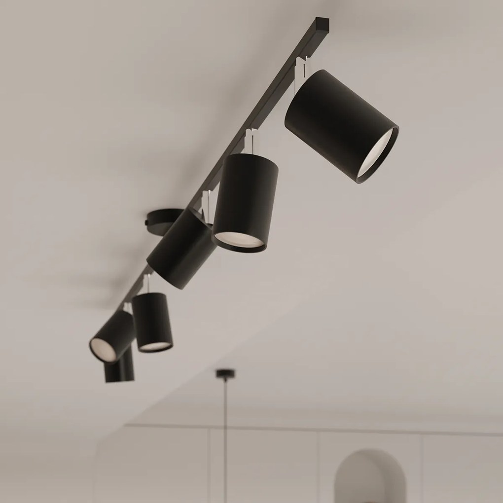 Sollux Lighting Stropní svítidlo LEMMI 6L Černá