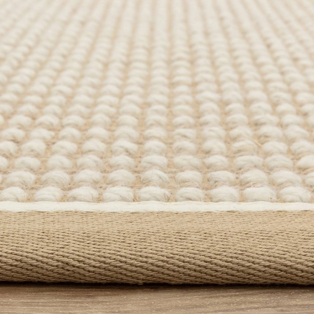 Tribeca Design Kusový koberec Ministry Loop Linen Cream Rozměry: 200x290 cm