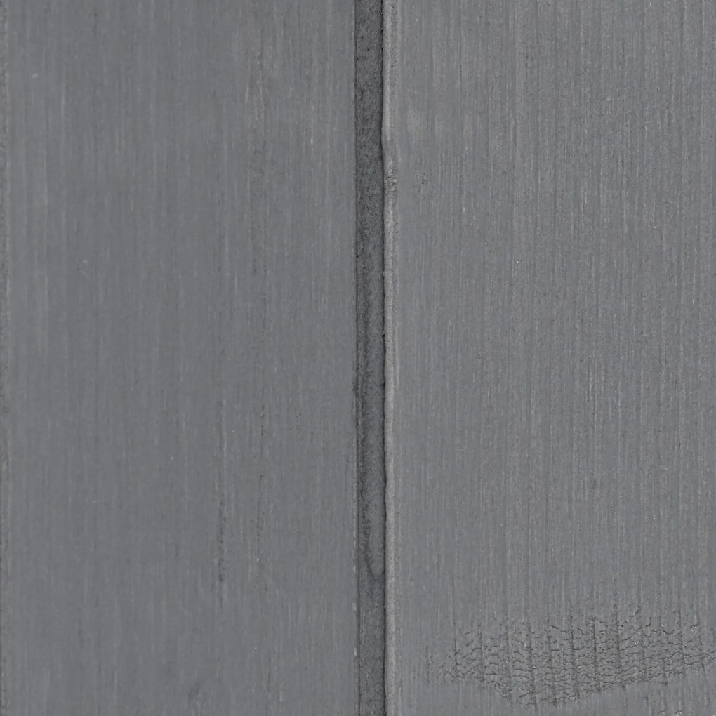 Outsunny kůlna na nářadí zahradní kůlna 2 dveře asfaltová střecha jedlové dřevo šedá+bílá 139x75x160cm
