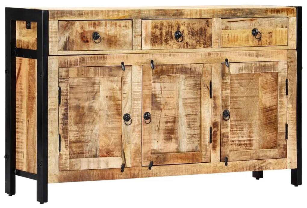 Příborník 120 x 35 x 76 cm masivní mangovníkové dřevo 247445