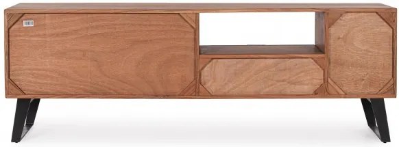 BIZZOTTO TV stolek ISAR 175 cm hnědý