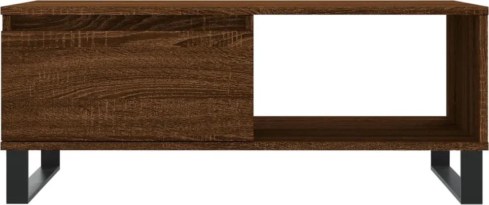 vidaXL Konferenční stolek 90x50x36,5 cm kompozitní dřevo [830579] Barva: Betonová šedá