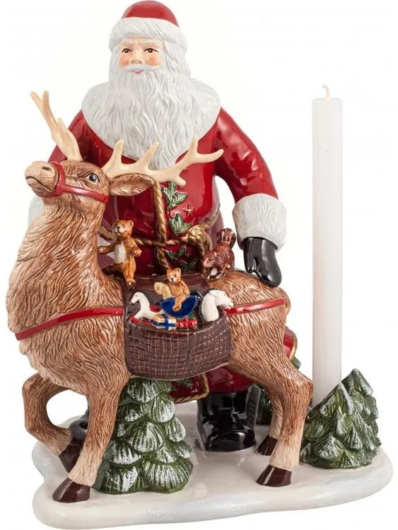 Christmas Toys Memory svícen Santa se sobem, 30 cm,Villeroy & Boch