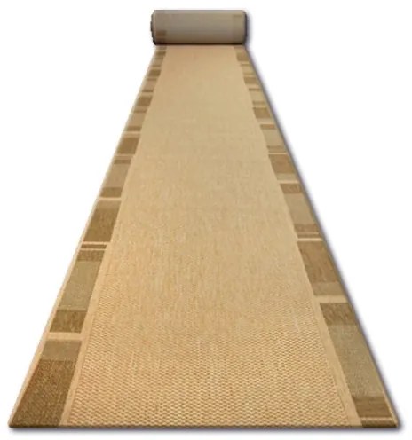 Běhoun Sisal Floorlux 20195 mais / káva Šíře: 100 cm