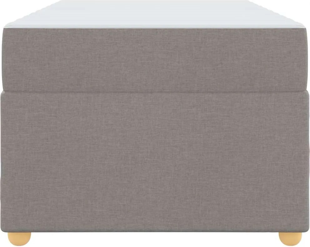 Rám postele Taupe 100 x 200 cm textil 3399339