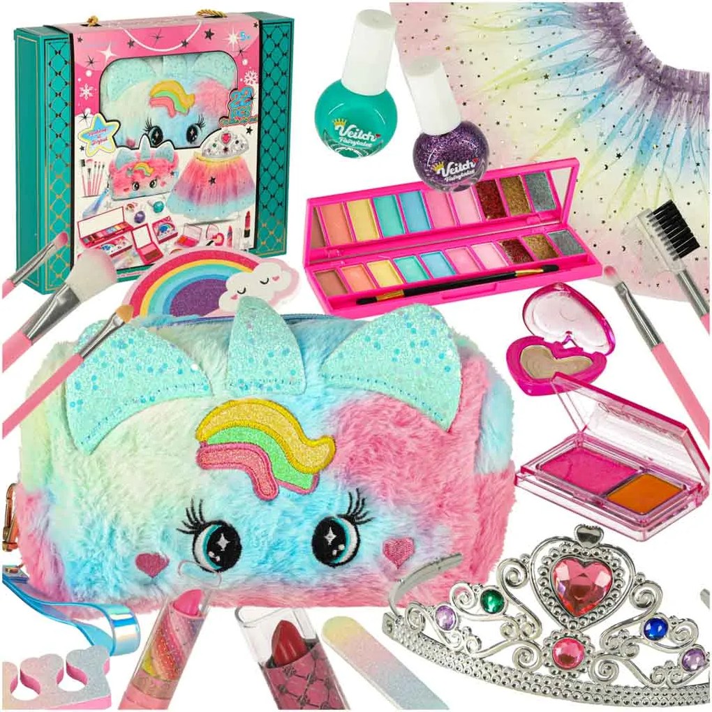 Creative Corner Make-up kosmetika make-up laky make-up bag sukně set 22 položek