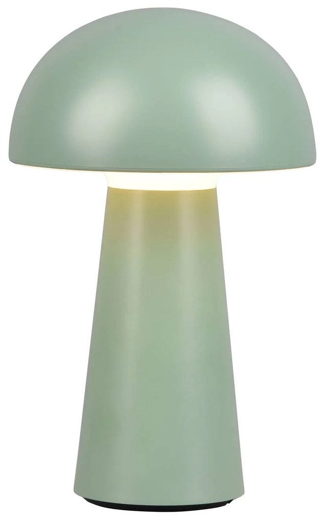 Stolní lampa LED Lennon IP44 baterie stmívač zeleň