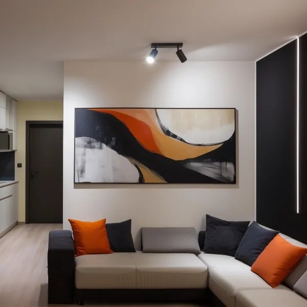 Brilagi - LED RGBW Stmívatelné bodové svítidlo SELE 2xGU10/4,8W/230V antracit