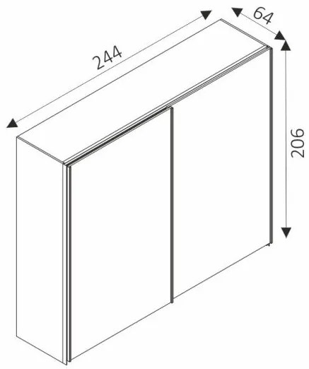 Skříň LUX IV.