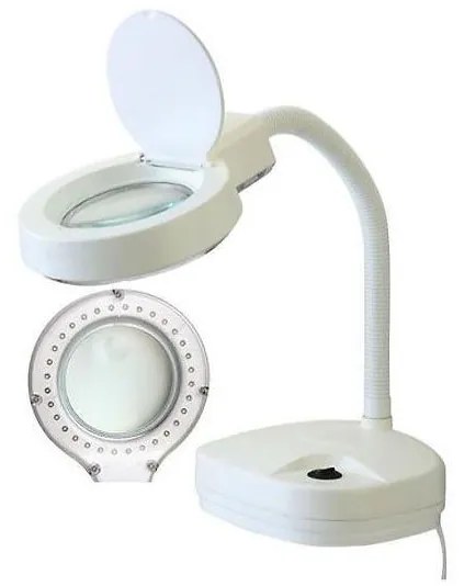 HADEX LED Stolní lampa s lupou LED/10W/230V HD0293