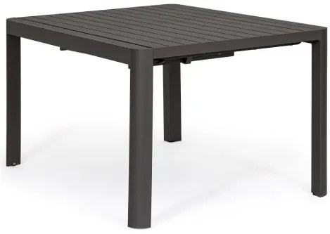 BIZZOTTO Rozkládací zahradní stůl KIPLIN 97/149x149 cm antracit