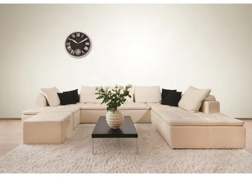 Designové nástěnné kyvadlové hodiny 8161 Nextime Romana 43cm