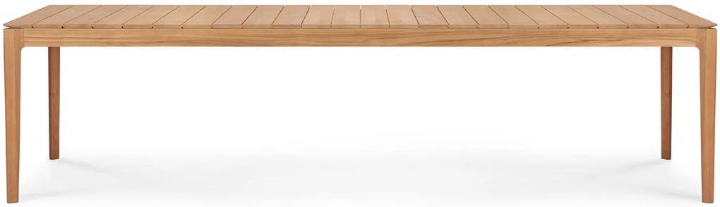 Ethnicraft designové zahradní stoly Teak Bok Outdoor Dining Table (300 x 110 cm)