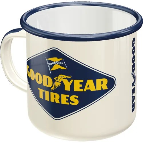 Postershop Plechový hrnek - Good Year Tires 360 ml