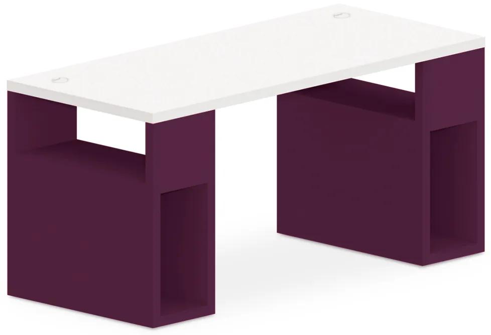 Artspect DS304-B-1607 - Stůl s úložnými podnožemi 160x70cm - Viola