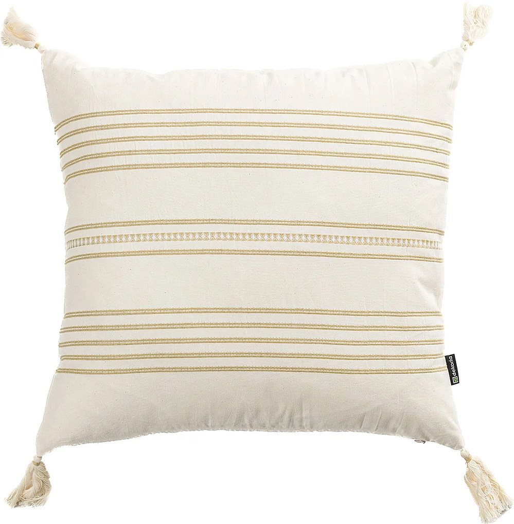 Povlak na polštářek Linea Sand Tassel 45x45 cm