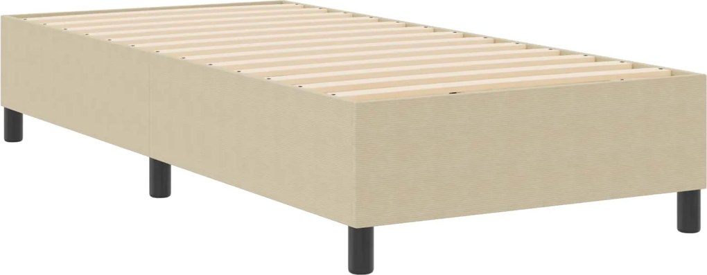 Rám platformy Šedozelená 80 x 200 cm Žebrovaná látka 3337381