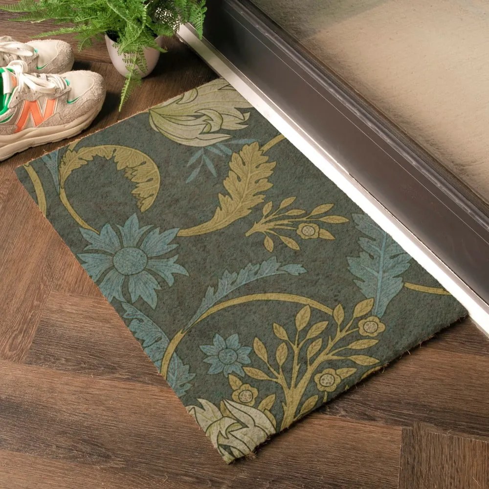 Rohožka z kokosového vlákna 60x90 cm William Morris – Artsy Doormats