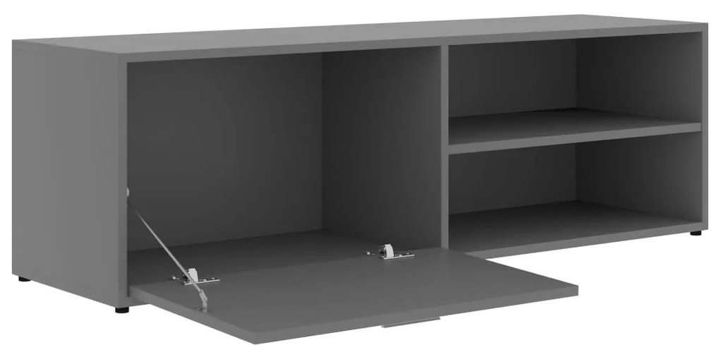 TV stolek Macq - šedý | 120x34x37 cm