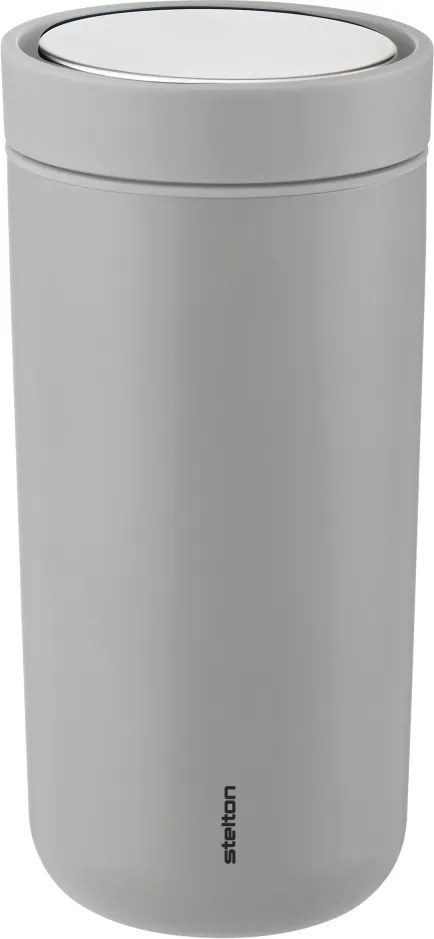 Termohrnek To Go Mat Light Grey 0,4 l Stelton