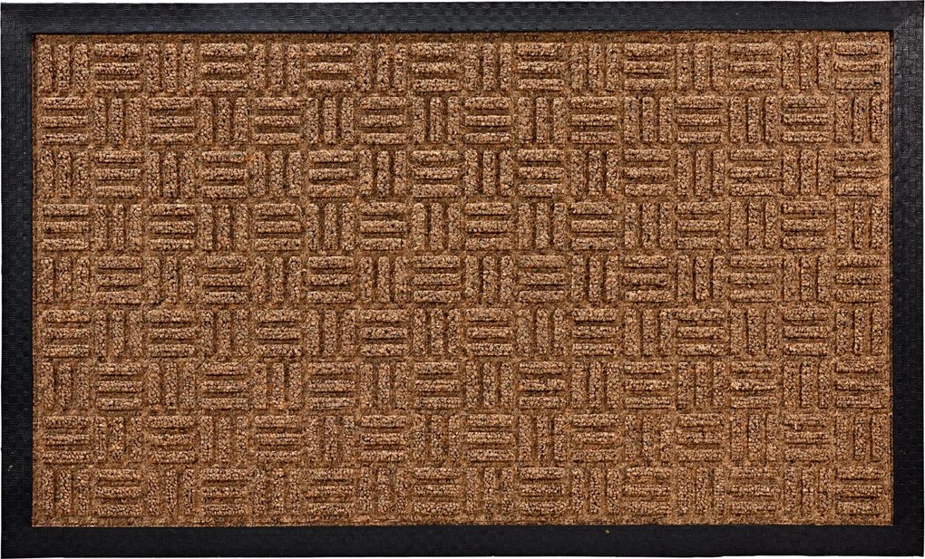 OBI Rohožka Textur 45 cm x 75 cm hnědá