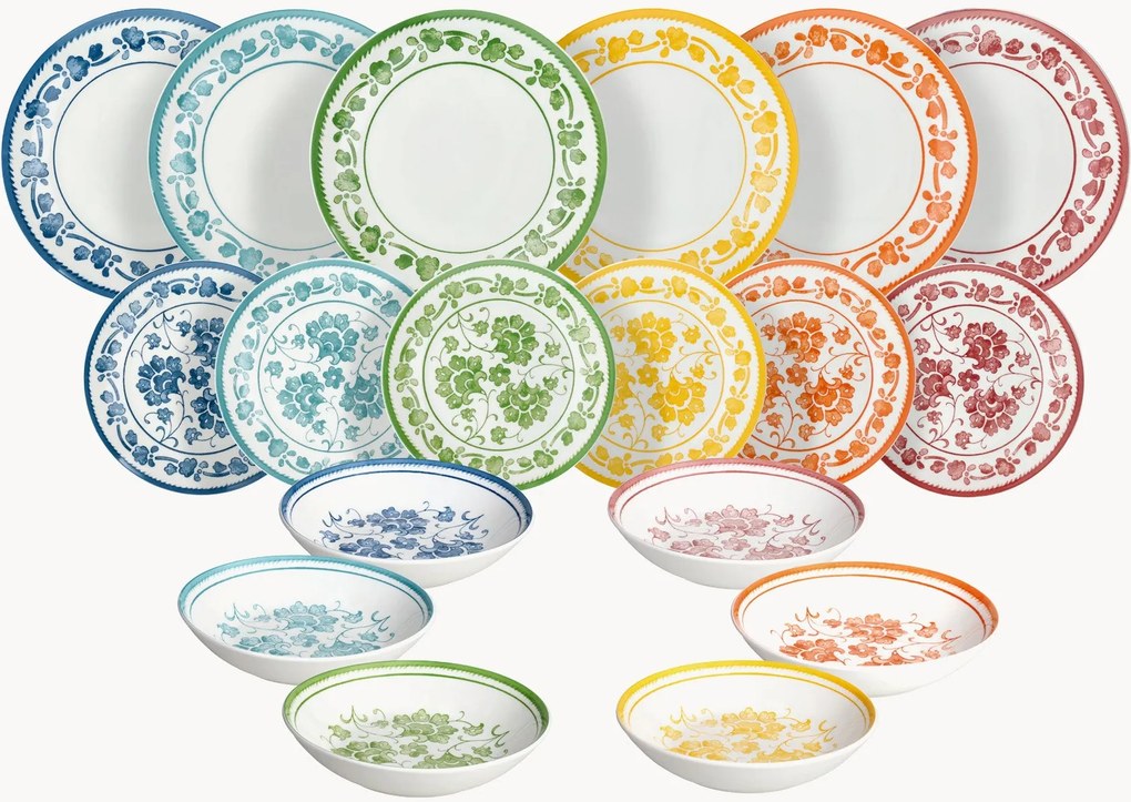 Sada porcelánového nádobí Sintra, pro 6 osob, 18 dílů