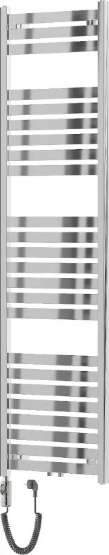 Mexen Uran, elektrické topné těleso 1800x500 mm + topná tyč 900 W, chromová, W105-1800-500-2900-01