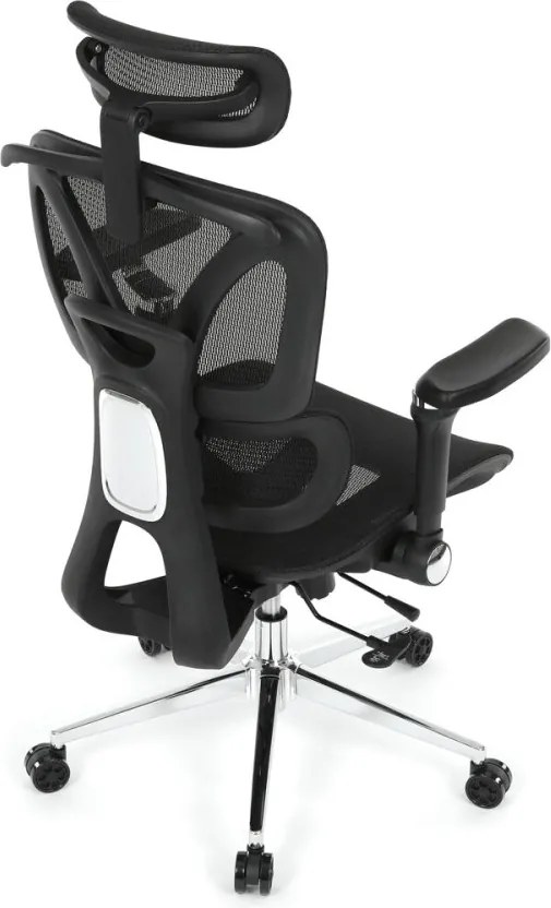 Kancelářská židle, synchronní mechanismus, černá síťovina, KA-B2361 BK – Barva (vyberte): černá (78 x 68) cm Šedá