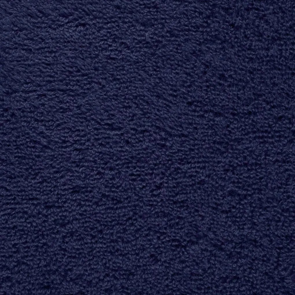 Prémiové saunové osušky SOLUND 10 ks tmavě modré 80x200 cm 600 g/m² 137268
