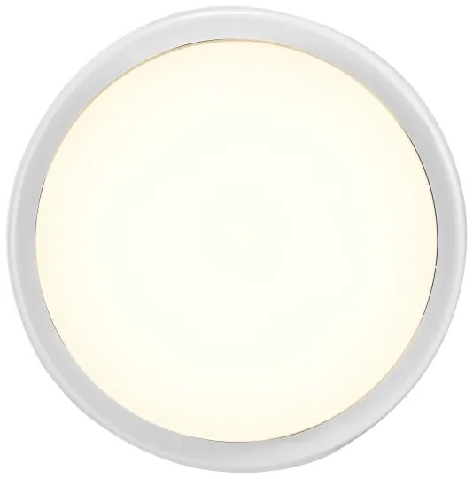 Nordlux -LED Venkovní nástěnné svítidlo CUBA LED/6,5W/230V IP54 pr. 17,5 cm bílá