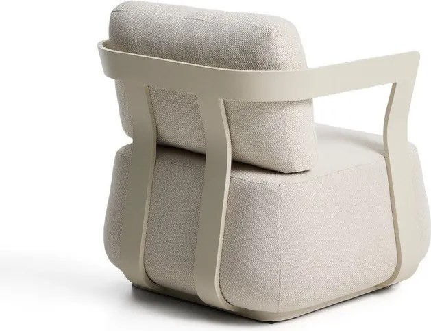 Krémové polstrované zahradní křeslo Tamaris – Kave Home