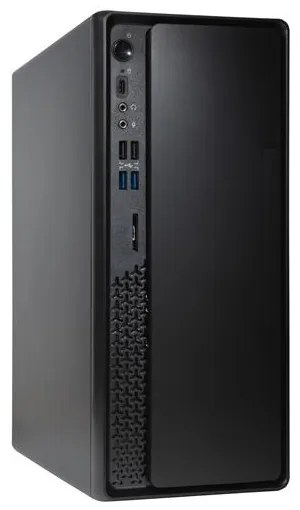 Chieftec skříň uni series / minitower, bs-10b, zdroj gpf-300p (300w), black