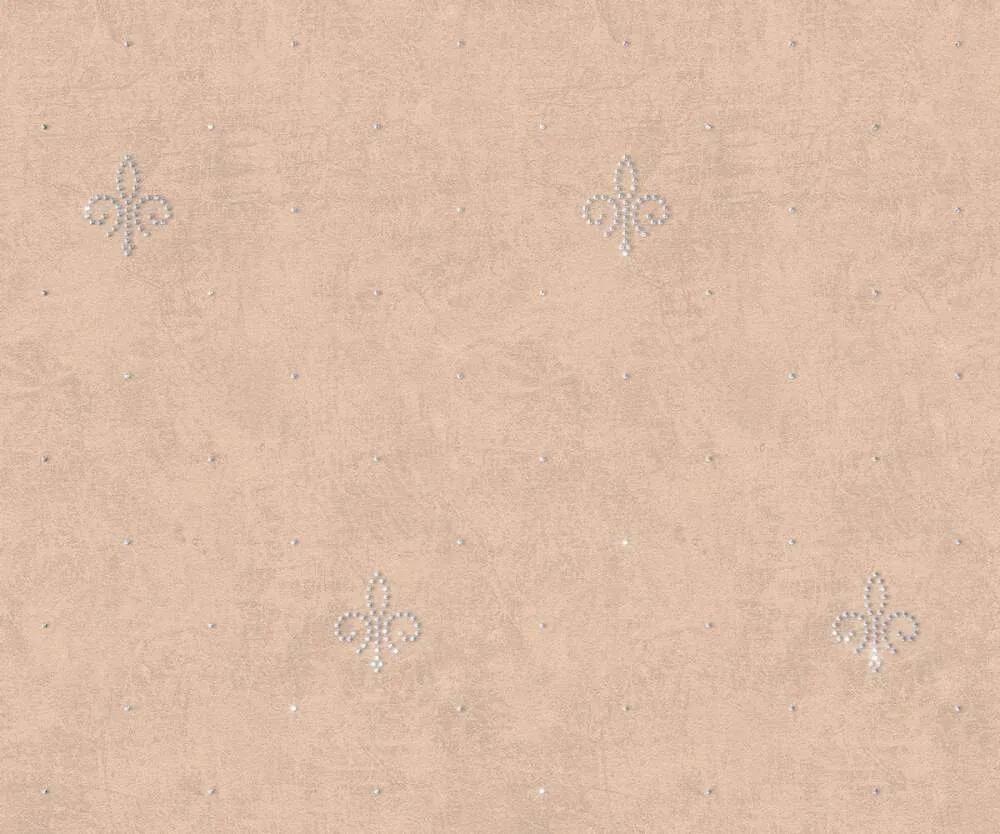 Fazowski, vliesová tapeta s krystaly Brilliant 8203; 3 pruhy 53 x 280 cm
