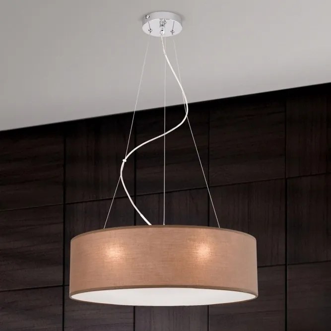 Orion HL6-1632/3Braun Závěsné svítidlo UFO hnědé, průměr 50cm