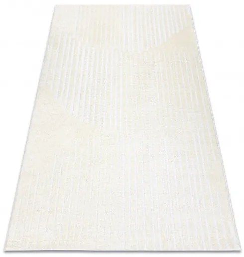 Dywany Łuszczów, Kusový koberec Mode 8589 geometric cream, 120x170, bílá, kancelář