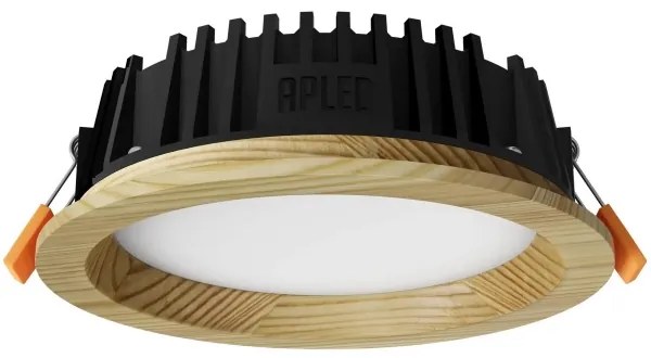 APLED - LED Podhledové RONDO WOODLINE LED/6W/230V 3000K pr. 15 cm borovice masiv