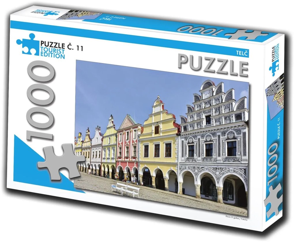 Tourist edition puzzle telč 1000 dílků (č.11)