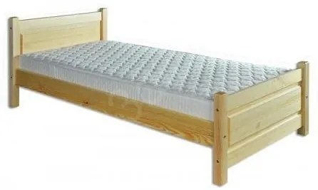 ImportWorld Dřevěná postel 80x200 Ronald (Barva dřeva: Dub)