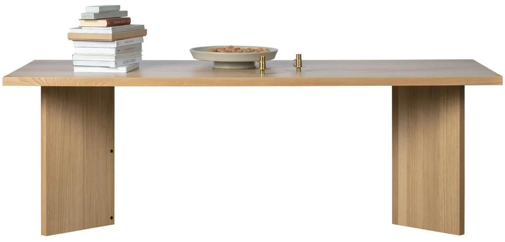 Hoorns Dubový jídelní stůl Skinner 220 x 90 cm