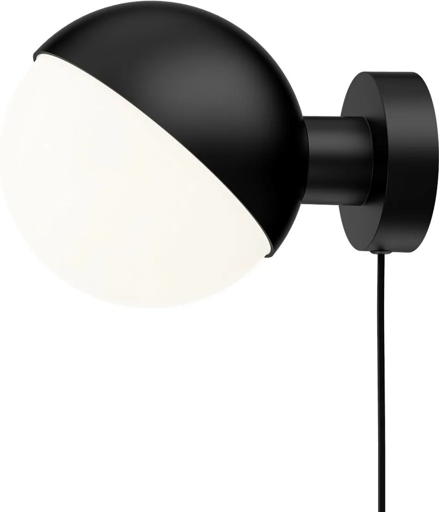 Nástěnné svítidlo VL Studio 15 cm černé