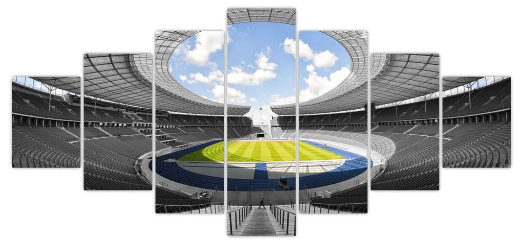 Obraz - fotbalový stadion (210x100 cm)