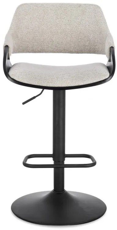 BIZZOTTO Designová barová židle ROXANNE černá 0743799