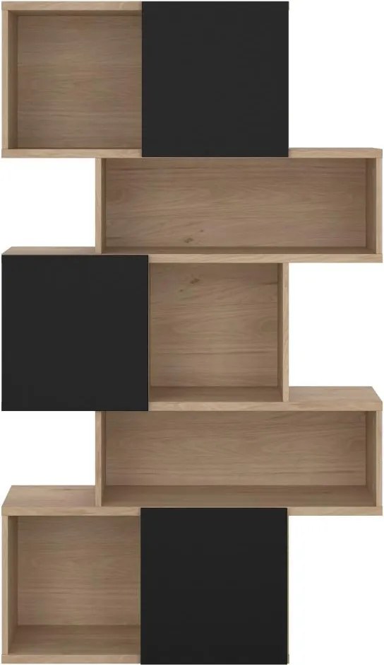 FALCO Knihovna Penta 738 jackson hickory/černá