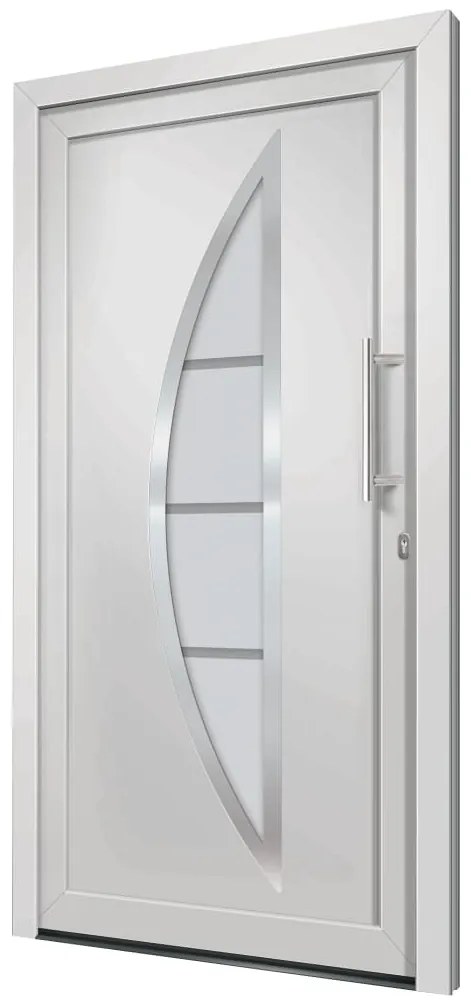 Vchodové dveře bílé 98 x 200 cm - Default Title