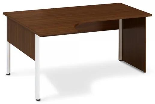 Ergonomický stůl ProOffice A 180 x 120 cm, levý / Ořech